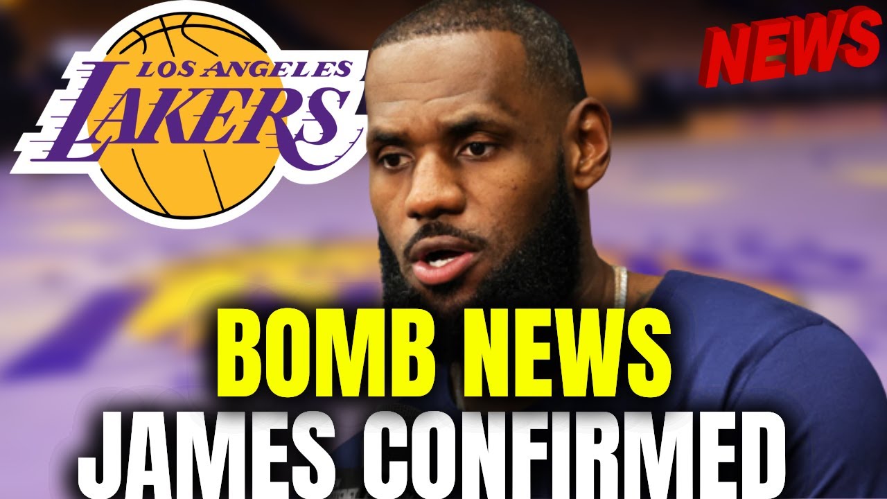 💣BOMB NEWS!! SEE WHAT HE SAID ABOUT THE TIME! LEBRON UPDATE - LAKERS ...