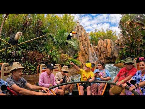 Kali River Rapids On Ride Disney's Animal Kingdom #DisneysAnimalKingdom #WaltDisneyWorld