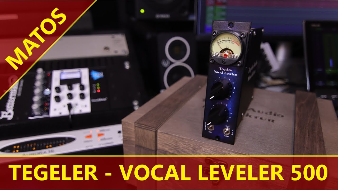 Facile, simple et efficace !!!! Le Vocal Leveler 500 de chez Tegeler ...