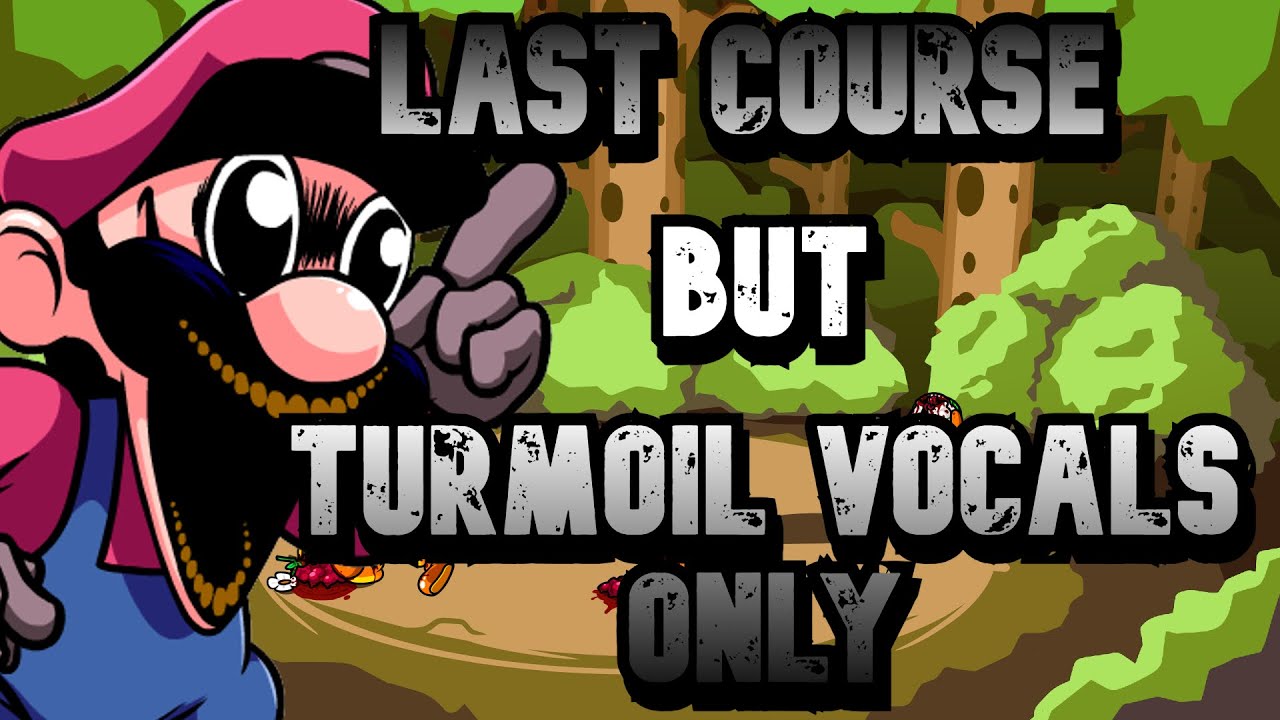 Last Course Turmoil vocals only. ( VS MARIO´S MADNESS V2 ) - FNF - YouTube