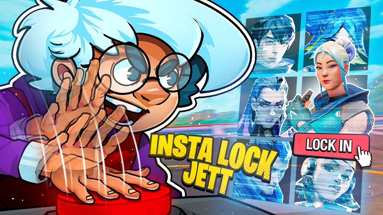 WHEN TenZ INSTA LOCKS JETT IN RADIANT !!! - YouTube