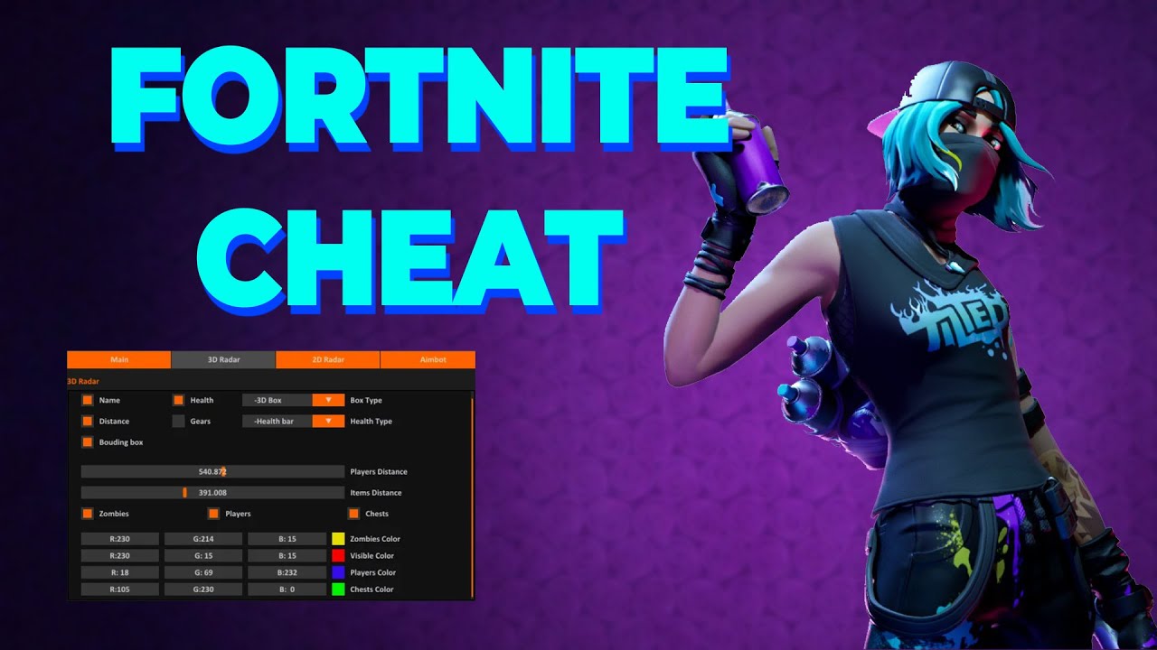 I Found OP Fortnite Cheat Menu....... - YouTube