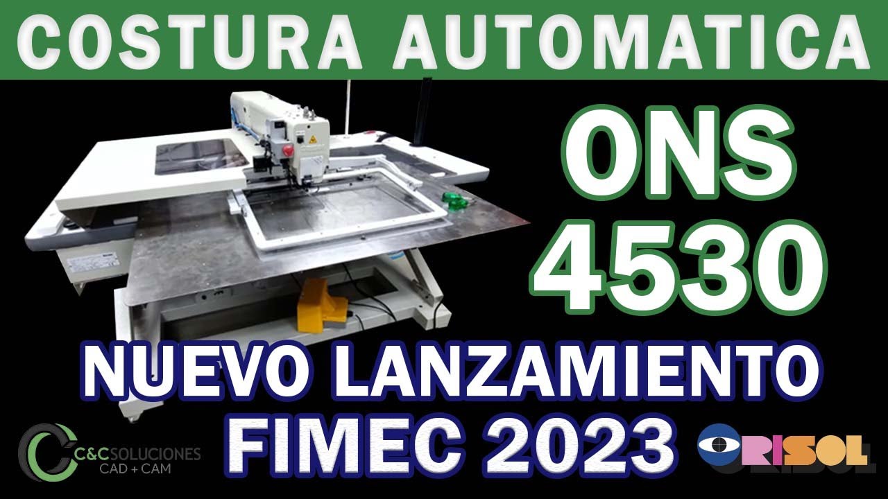 NUEVO LANZAMIENTO: MAQUINA ONS 4530! - YouTube