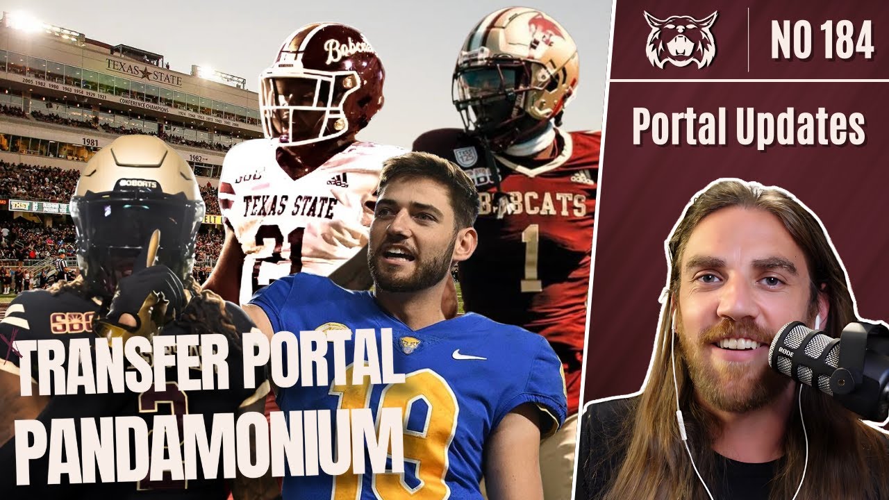 Texas State Transfer Portal Update | No. 184 - YouTube