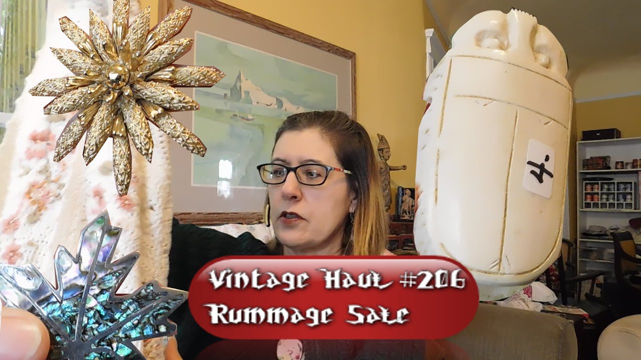Diggin' with Dirty Girl S11E10 Vintage (Tiny) Haul #206 Rummage Sale ...