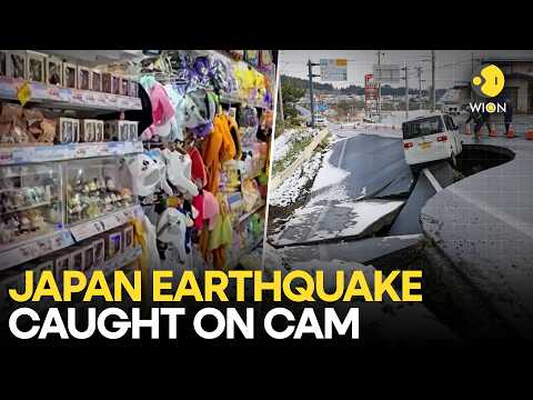 Japan Earthquake | MOMENT: Supermarket Shelves Shake Violently As 5.8 Quake Hits Japan | Originals