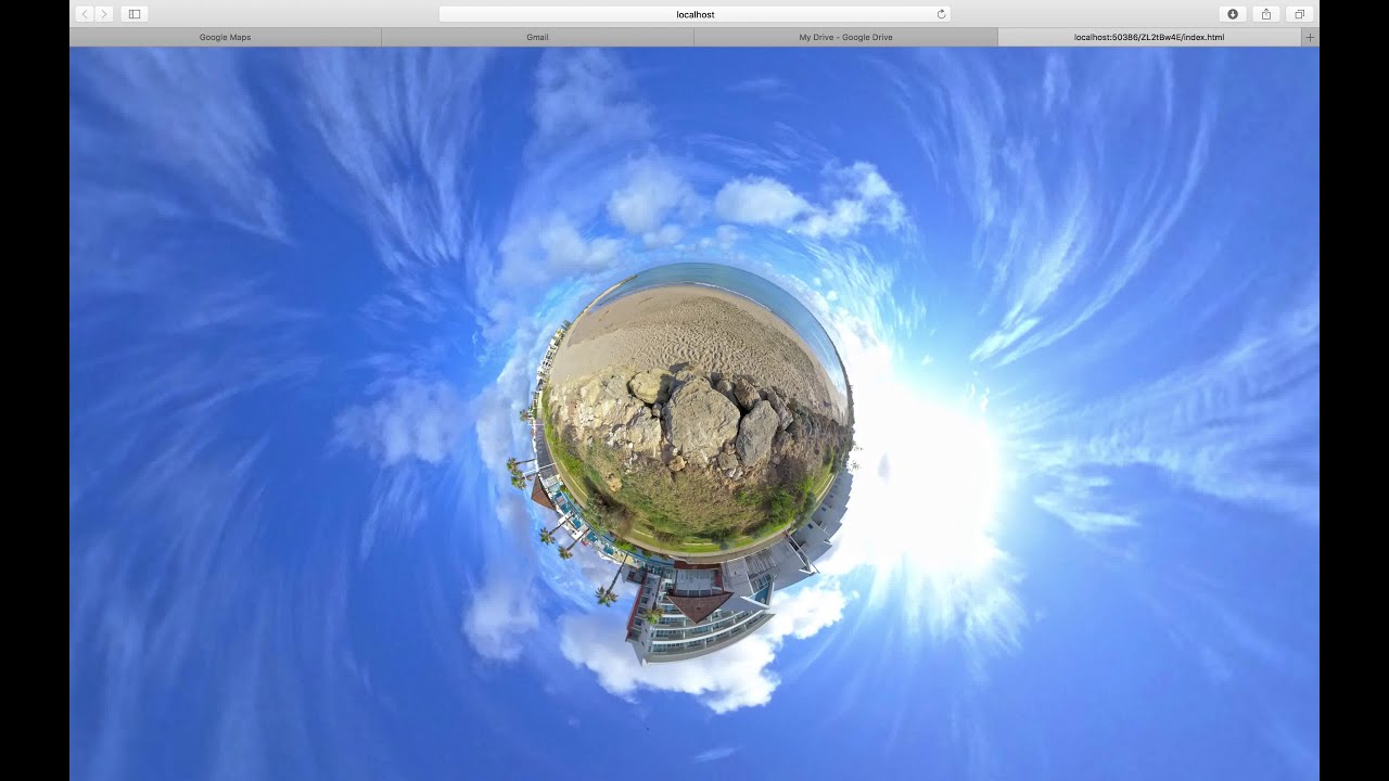 Tiny World 360° Fly In - YouTube