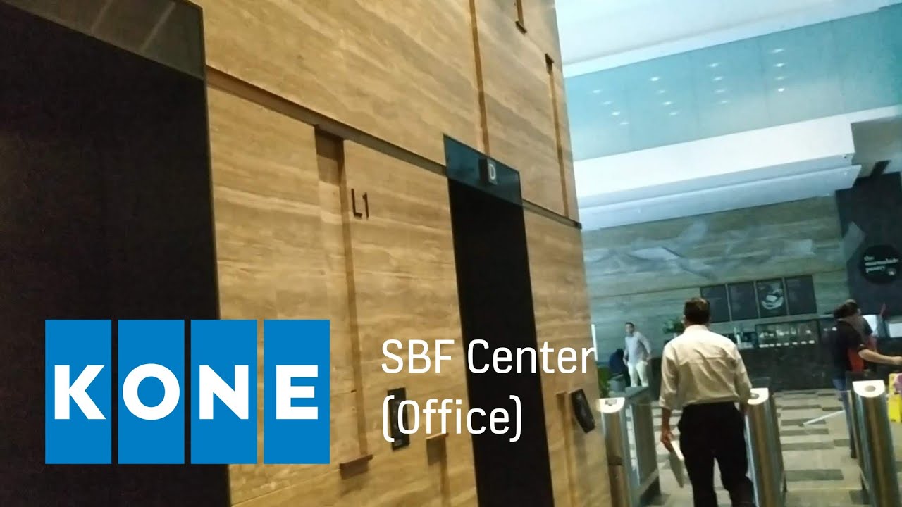 KONE Destination/Polaris lifts at SBF Center (Office) - YouTube