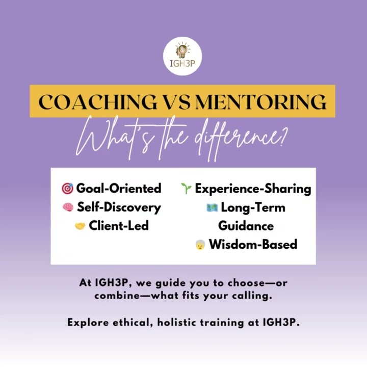 What’s the difference between coaching and mentoring? - YouTube