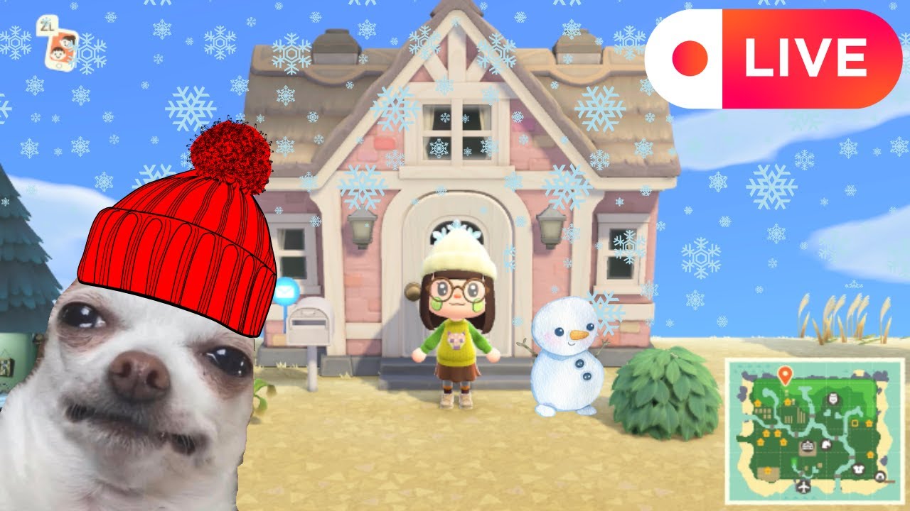 🔴December ACNH Series: Christmas Tree Farm (Part 10) - YouTube