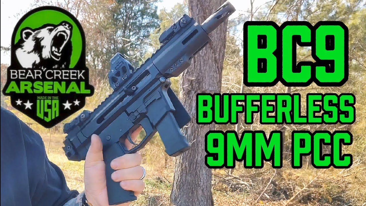 Bear Creek Arsenal BC9 Bufferless 9mm - YouTube
