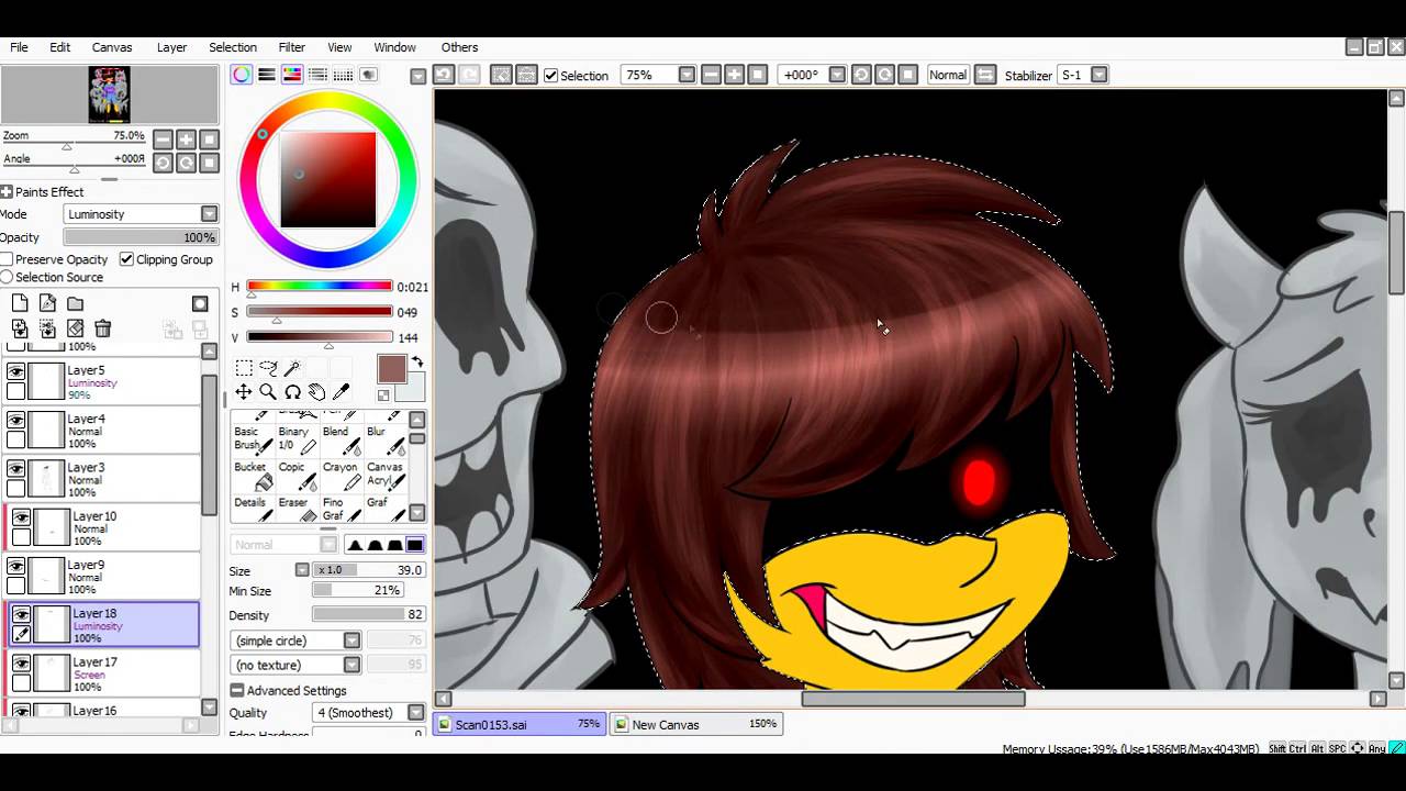 [SpeedPaint] True monster (Undertale) - YouTube