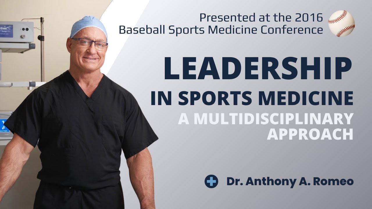 Leadership in Sports Medicine: A Multidisciplinary Approach - YouTube