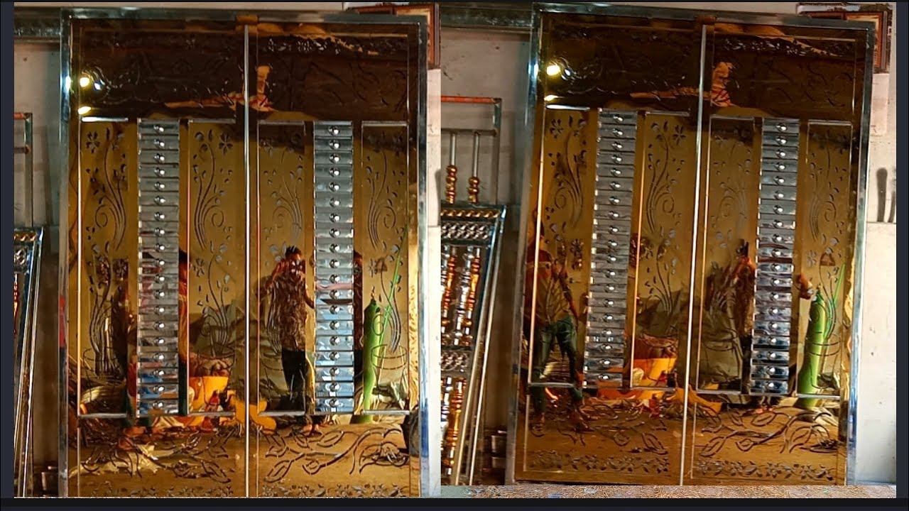 নতুন,, বছরের সেরা -গোল্ডেন লেজার কাটিং মেইন~ গেইট`• New SS Golden main ...