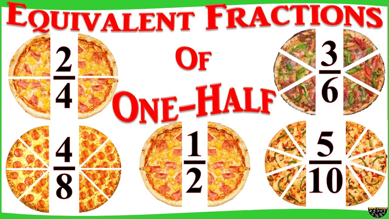 Fractions VIII. Equivalent Fractions of One-Half. Tinagalog ni Coach ...