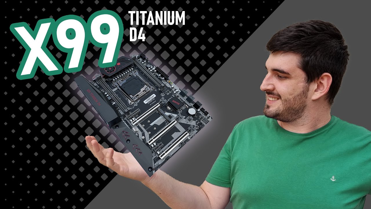 REVIEW Jginyue X99 TITANIUM D4, MELHOR PLACA MÃE X99 HOJE? - YouTube