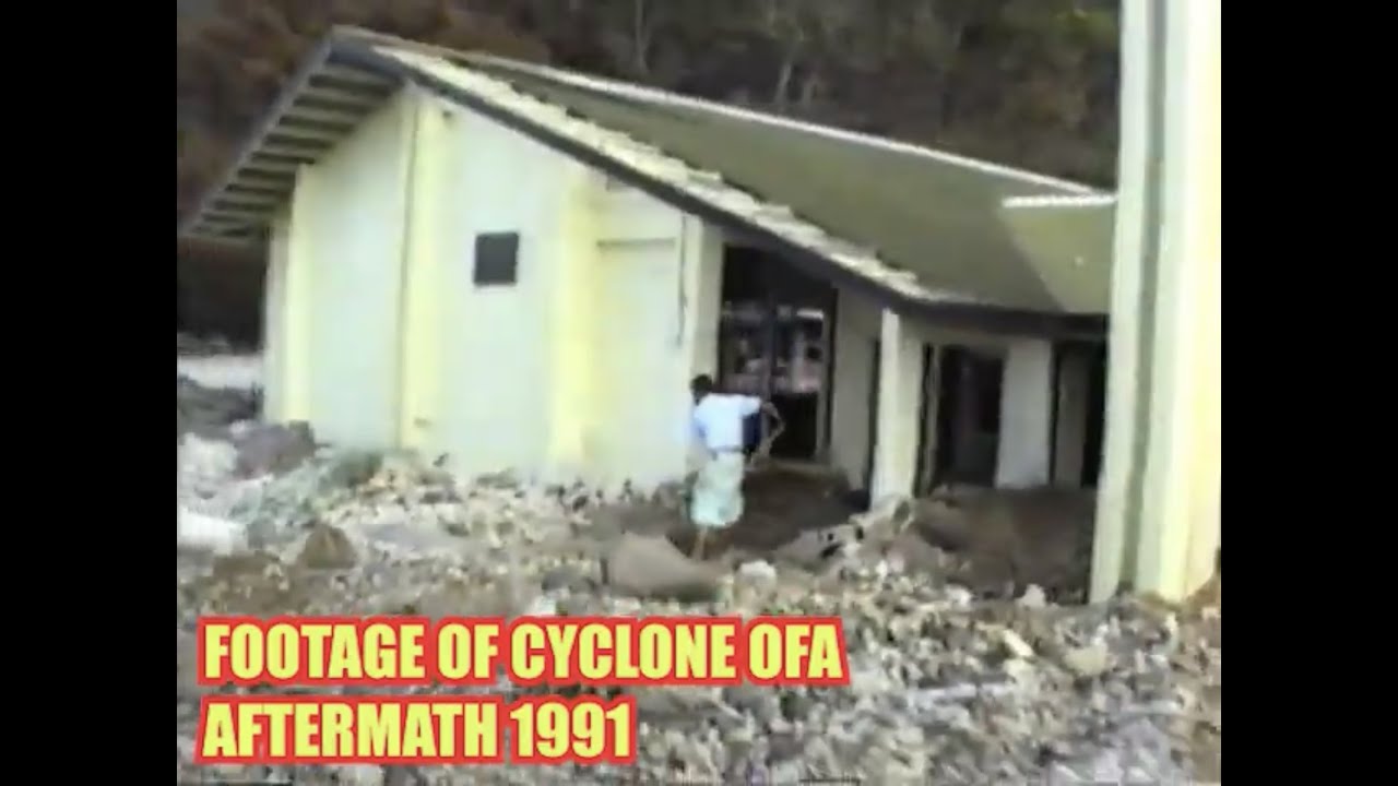 The Worst Tropical Cyclone To Hit Polynesia - Cyclone Ofa - YouTube