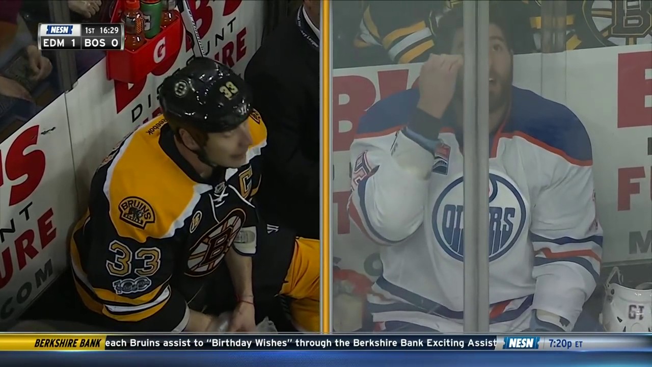 Hockey Fight Zdeno Chara vs. Patrick Maroon - YouTube
