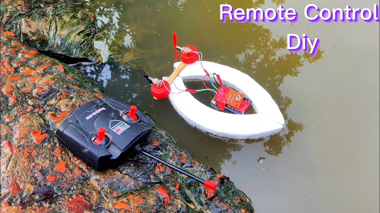 How To make a speedboat at home - YouTube