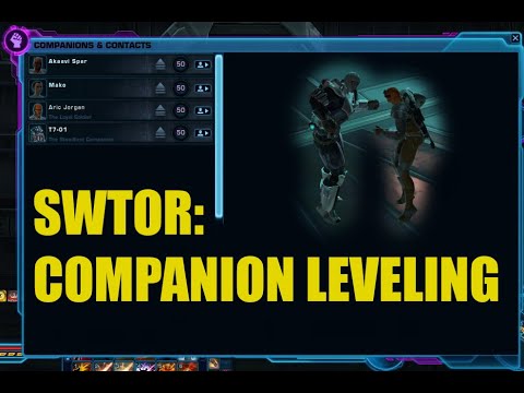 How to level up companions in Star Wars The Old Republic MMO SWTOR ...