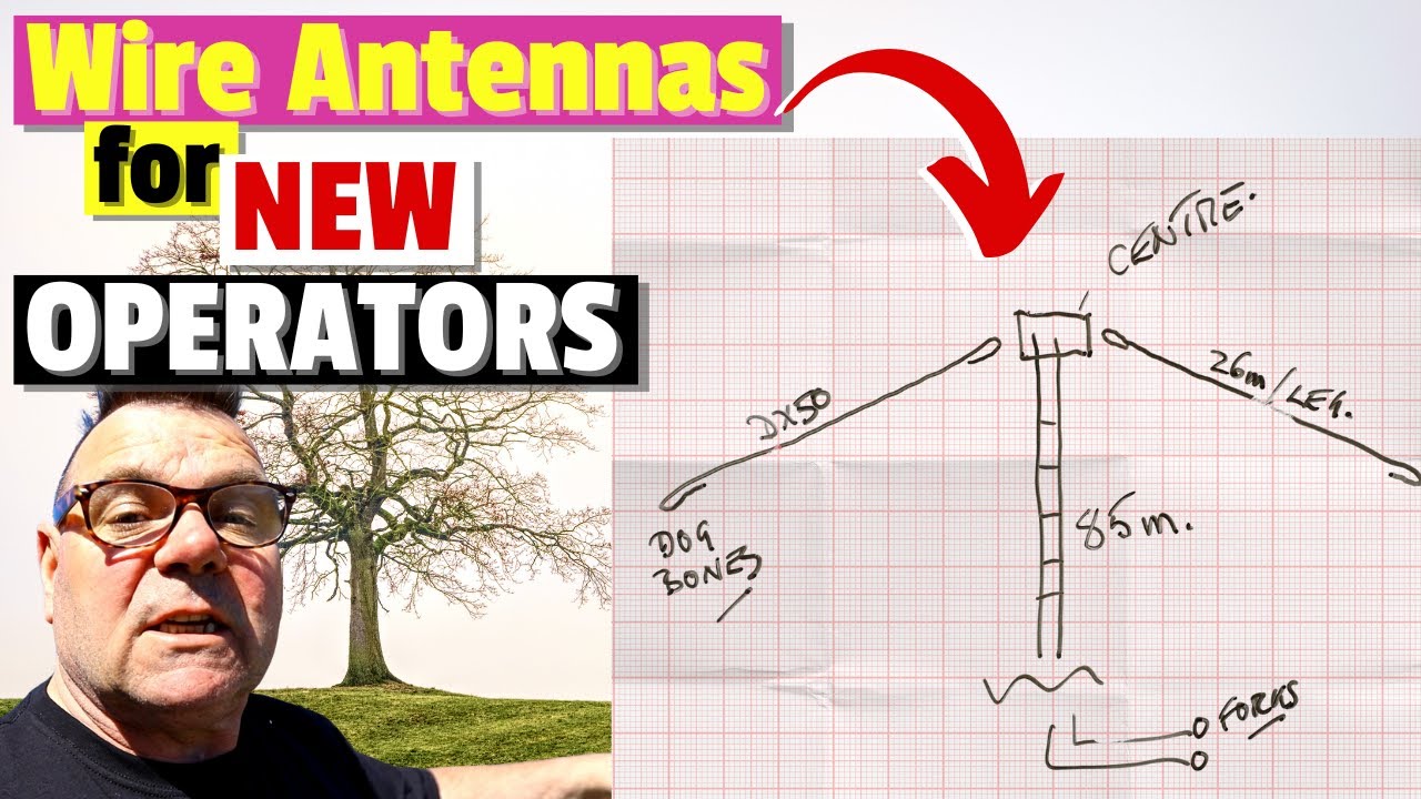 Basic Principles of Cheap Wire Antennas for Newbies in Ham Radio - YouTube