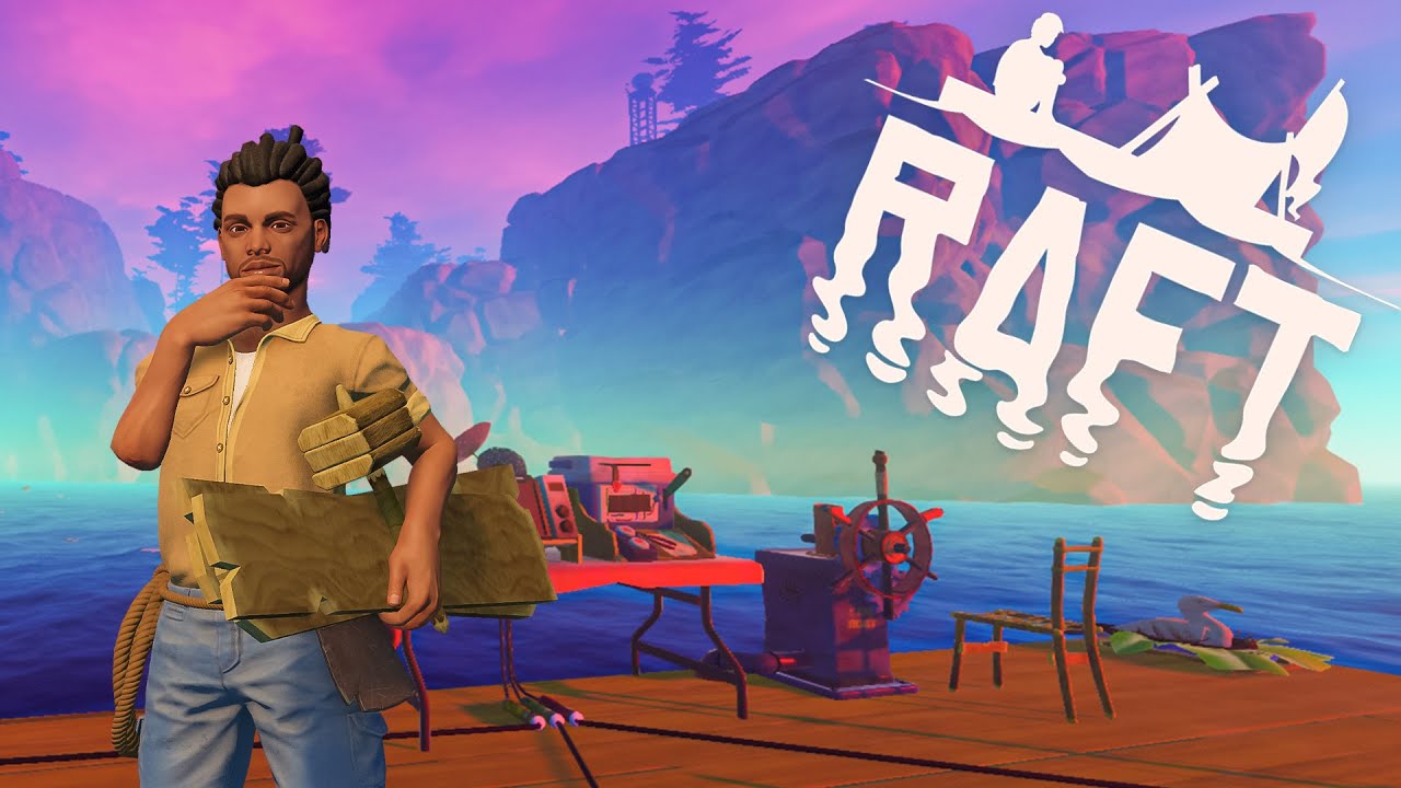 RAFT Survival || We FOUND A SECRET ISLAND #9 #MayanKGaming - YouTube