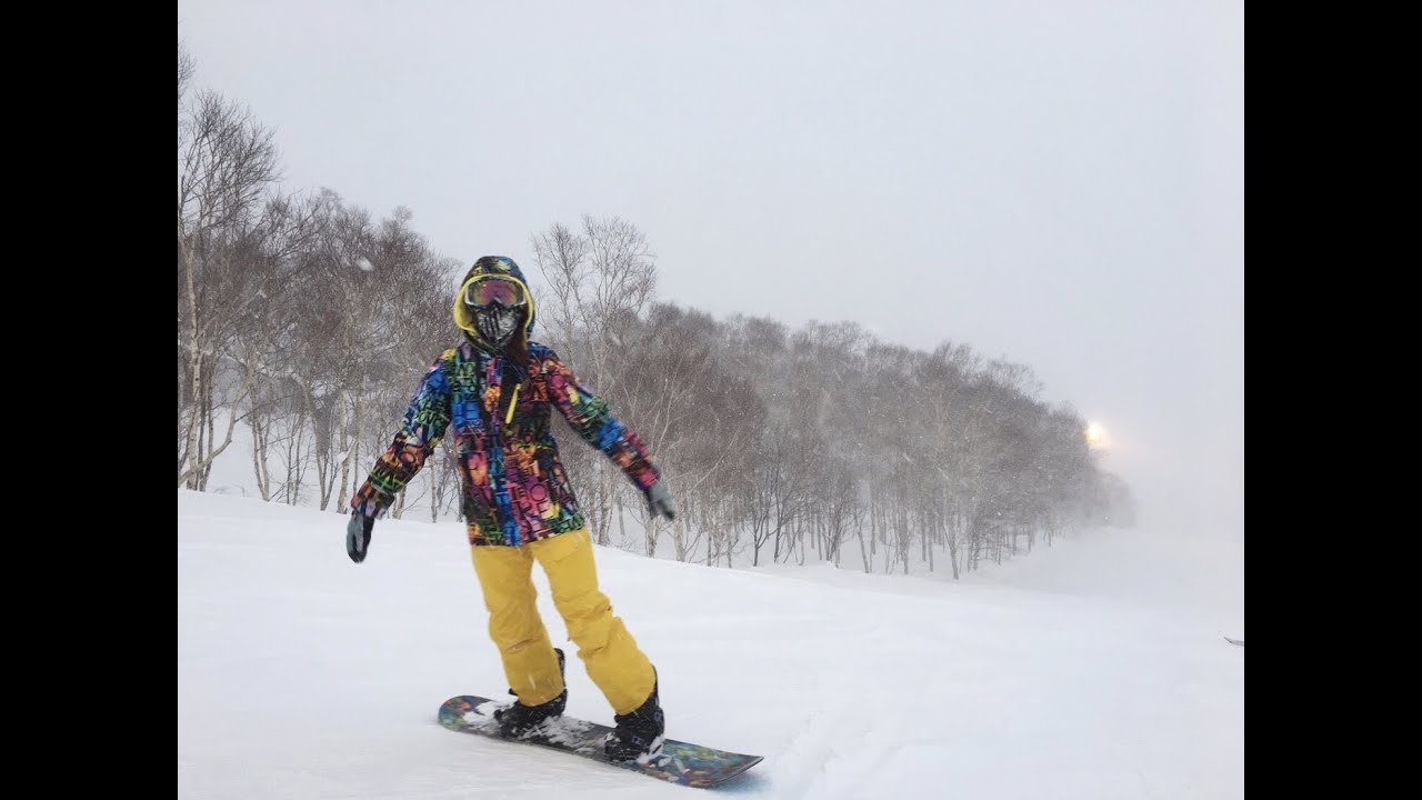 Snowboarding Day in Japan (Powder Snow)｜Yuri‘s Forest🌷 - YouTube