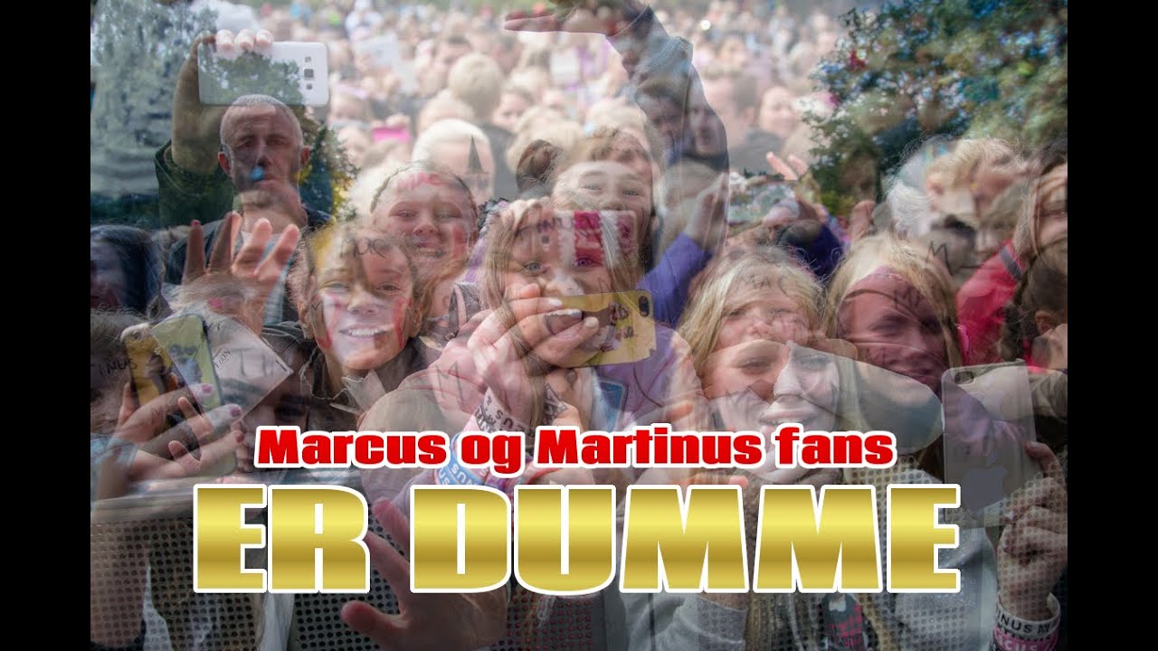 Marcus & Martinus - Bli kjendis / M&M fans er dumme ( NORSK PARODI ...