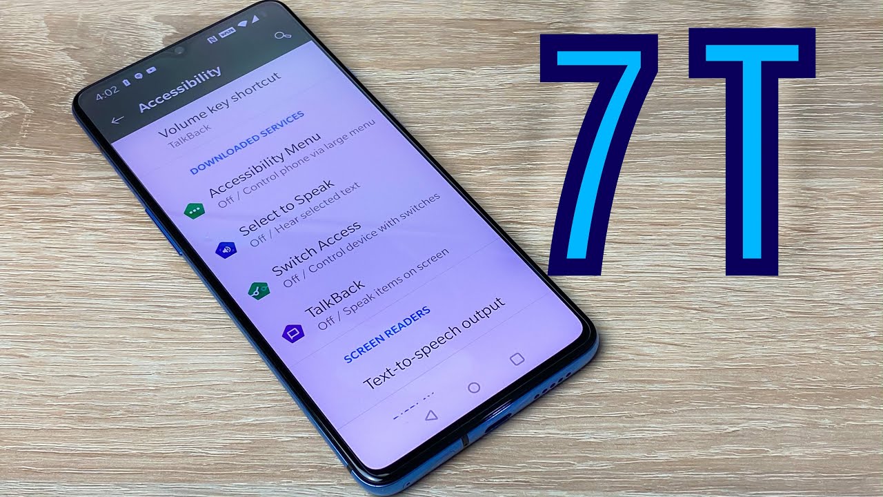 OnePlus 7T Accessibility Settings - YouTube