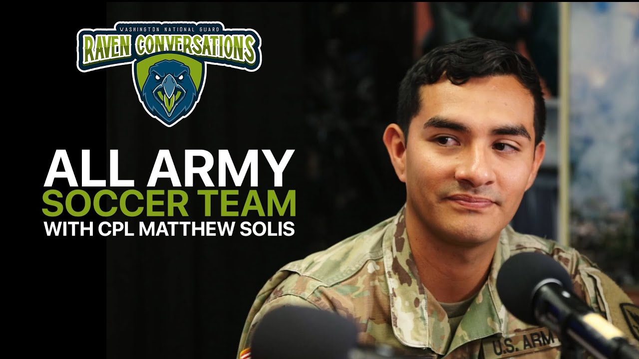 Raven Conversations- All Army Soccer Team with CPL Matthew Solis - YouTube