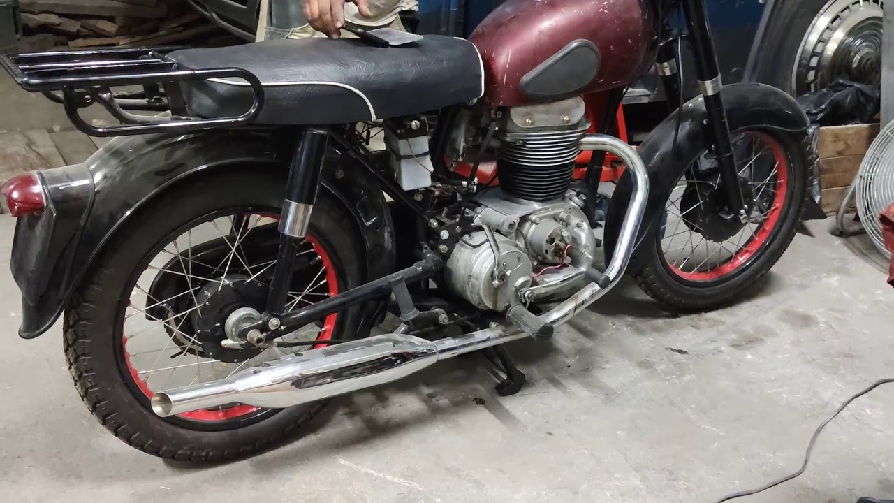 Matchless G2 - 1961 1st Startup - YouTube