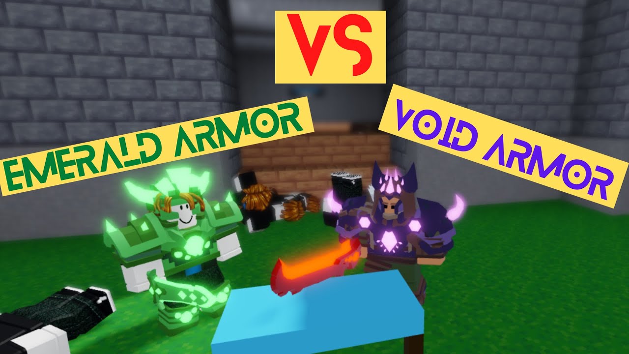 Emerald Armor VS Void Armor! What is better? - YouTube