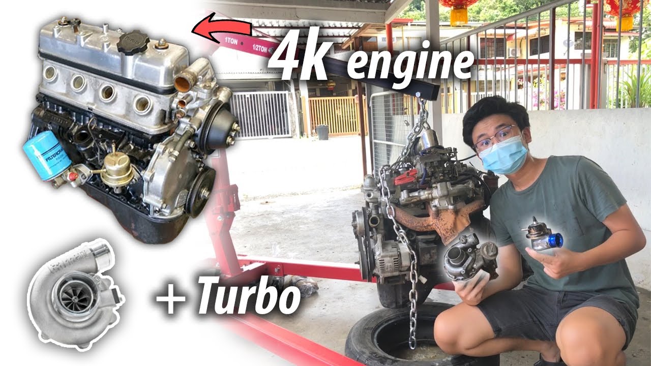MY NEW 4K ENGINE !! ( 4K Turbo Project + New crane ) - YouTube