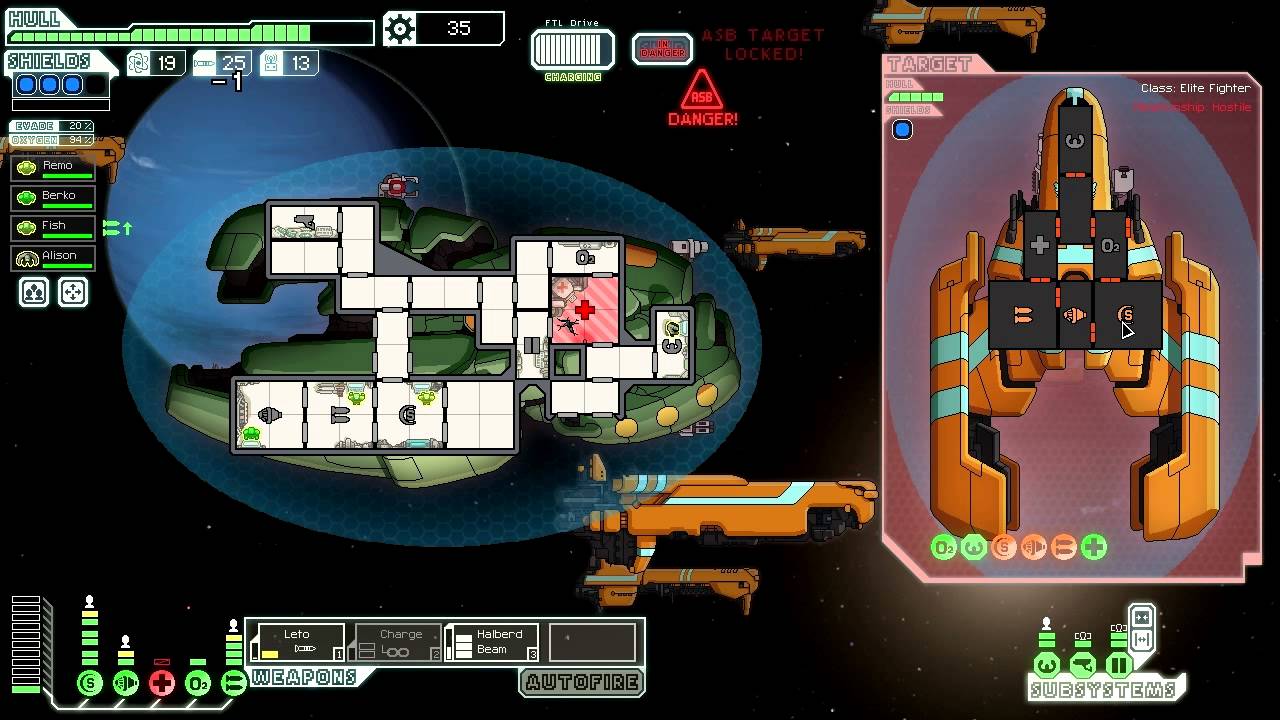 FTL Advanced Edition! 1x18: Thank You, Halberd Beam - YouTube