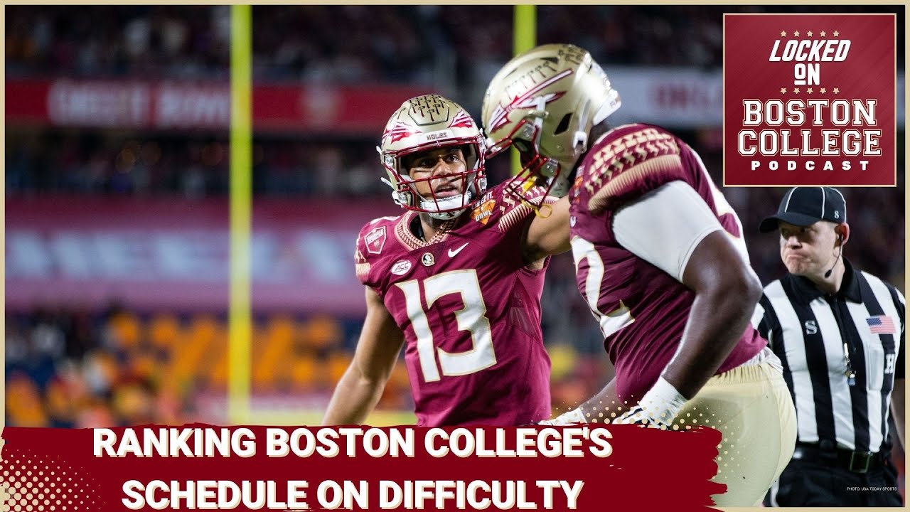 Ranking the Opponents on Boston College's Schedule. Who Will Be The ...