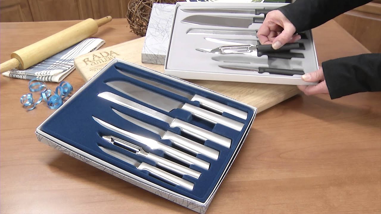 Rada Complete Kitchen Knife set: Starter Gift Set | RadaCutlery.com ...