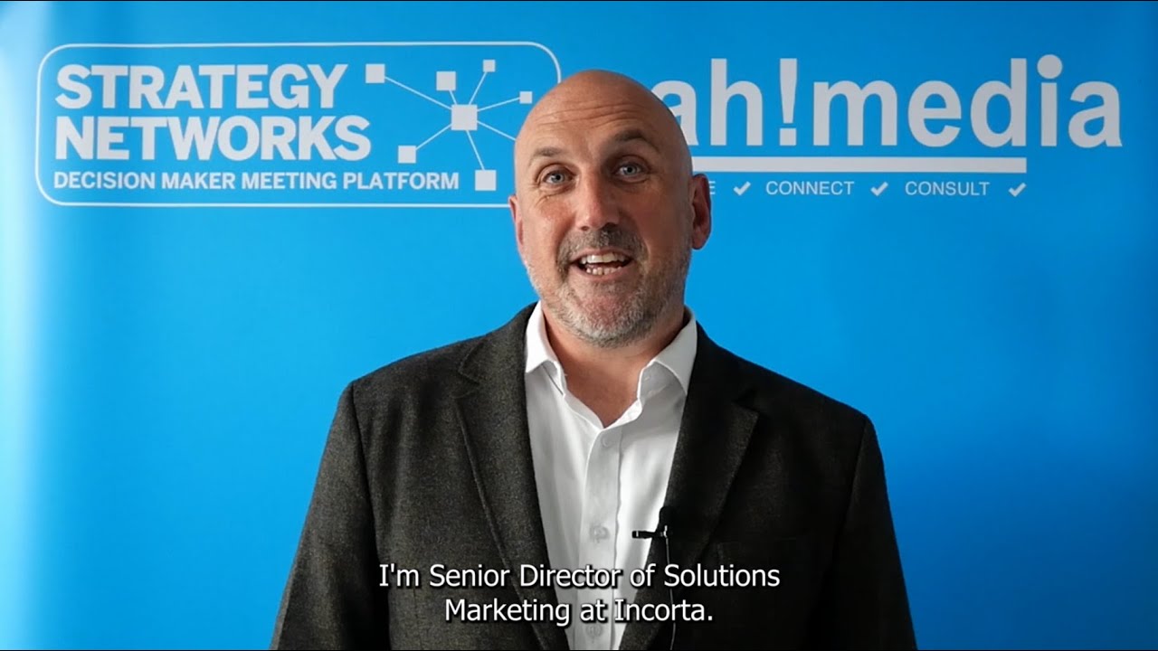 Enterprise IT Strategy Forum, Vendor Interview: Nick Jewell, Incorta ...