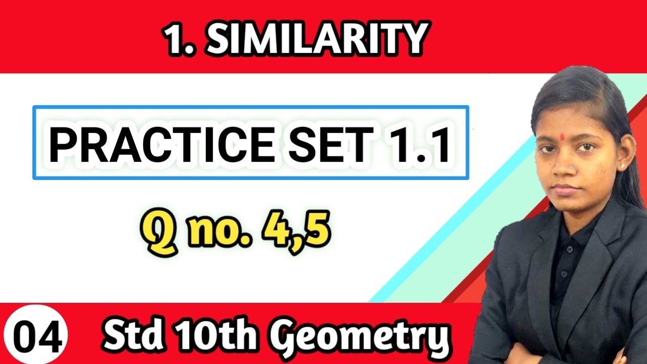Practice set 1.1 class 10th math part 2 question 4 and 5 chapter 1 ...