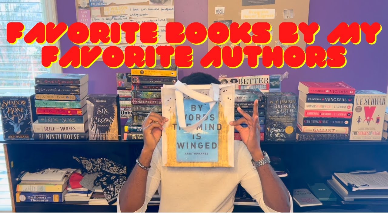 Favorite Books By My Favorite Authors - YouTube