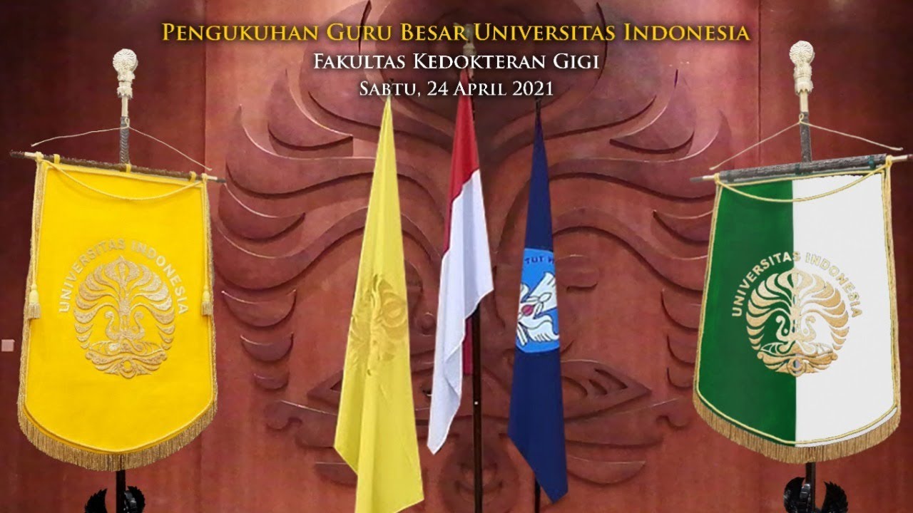 Pengukuhan Guru Besar FKGUI 24 April 2021 - YouTube