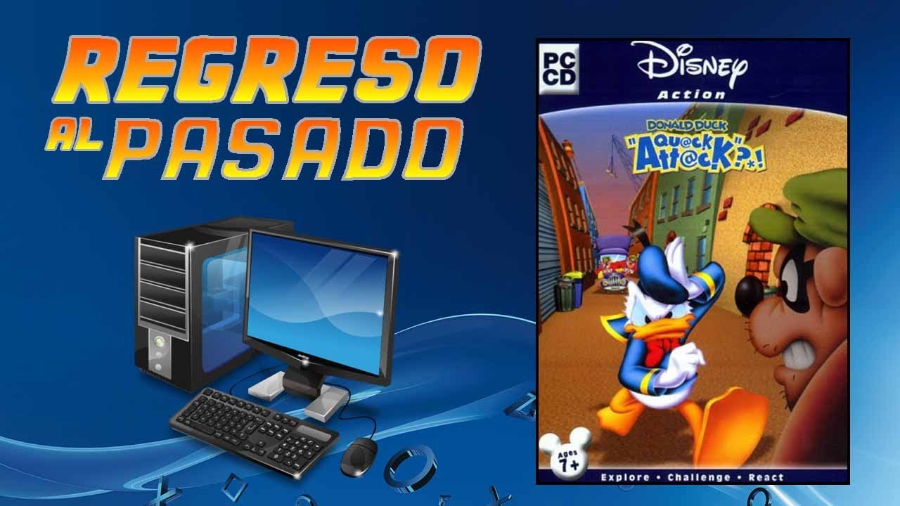 REGRESO AL PASADO - T04E168 | PC - Donald Duck: Quack Attack - 2000 - YouTube