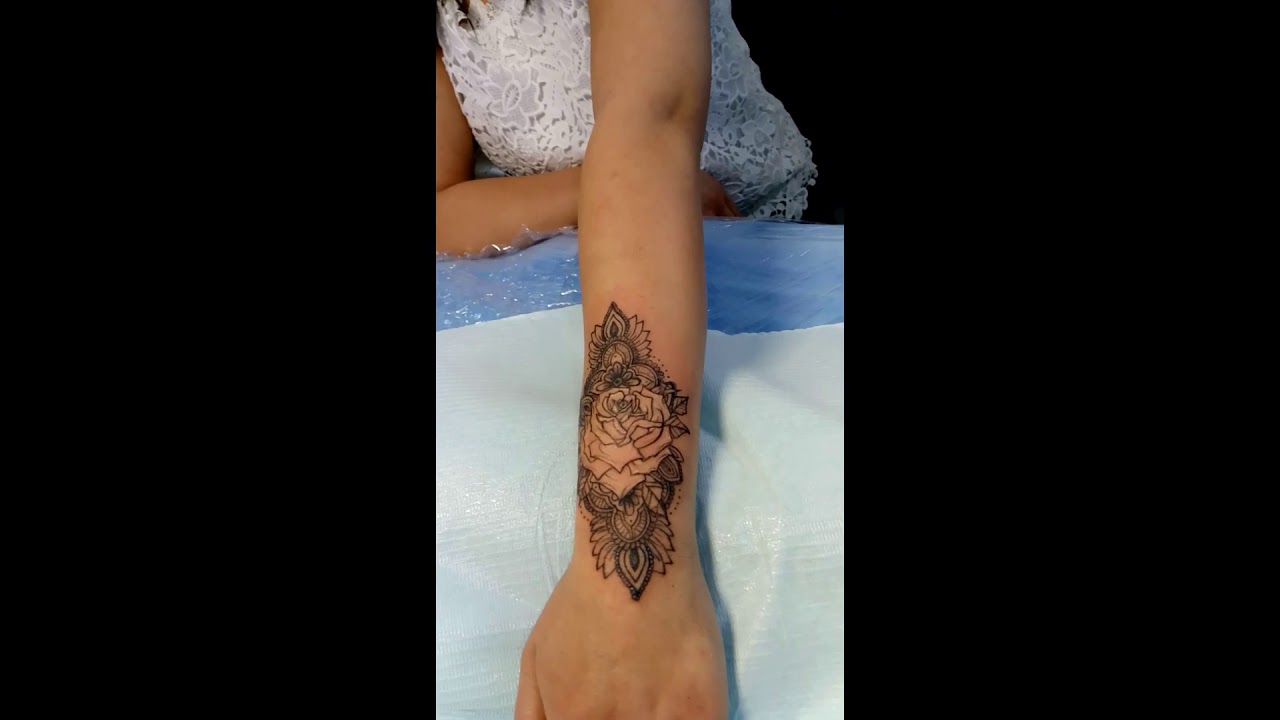 tatuaz mandala - YouTube