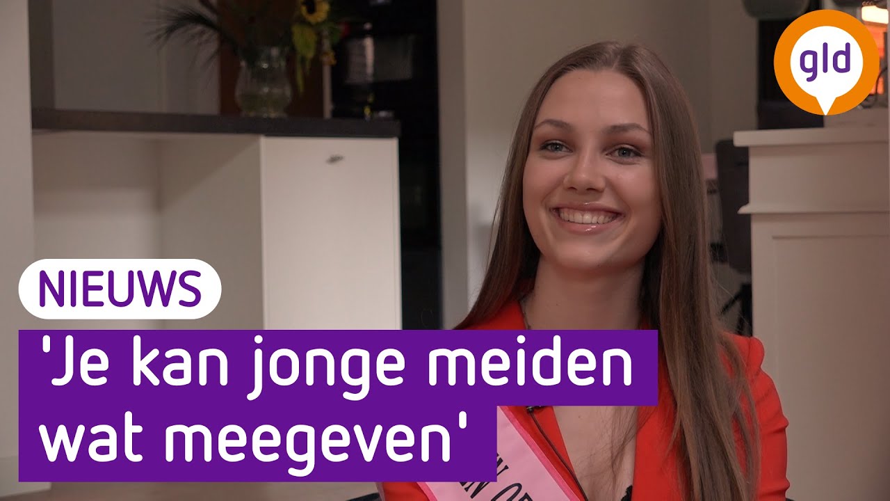 Anne Brouwer is Miss Teen of Gelderland - YouTube