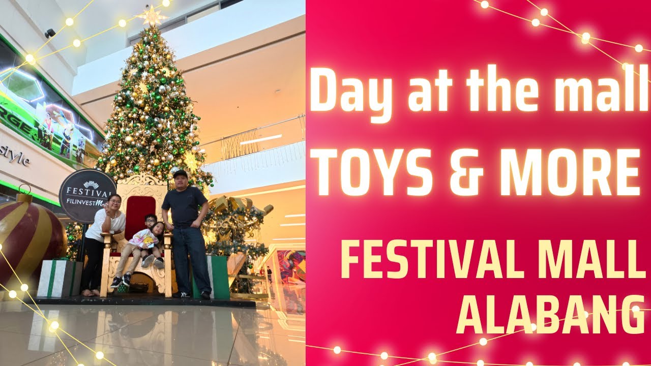 Day at the mall to spend Christmas money on toys + Search for a shoe ...