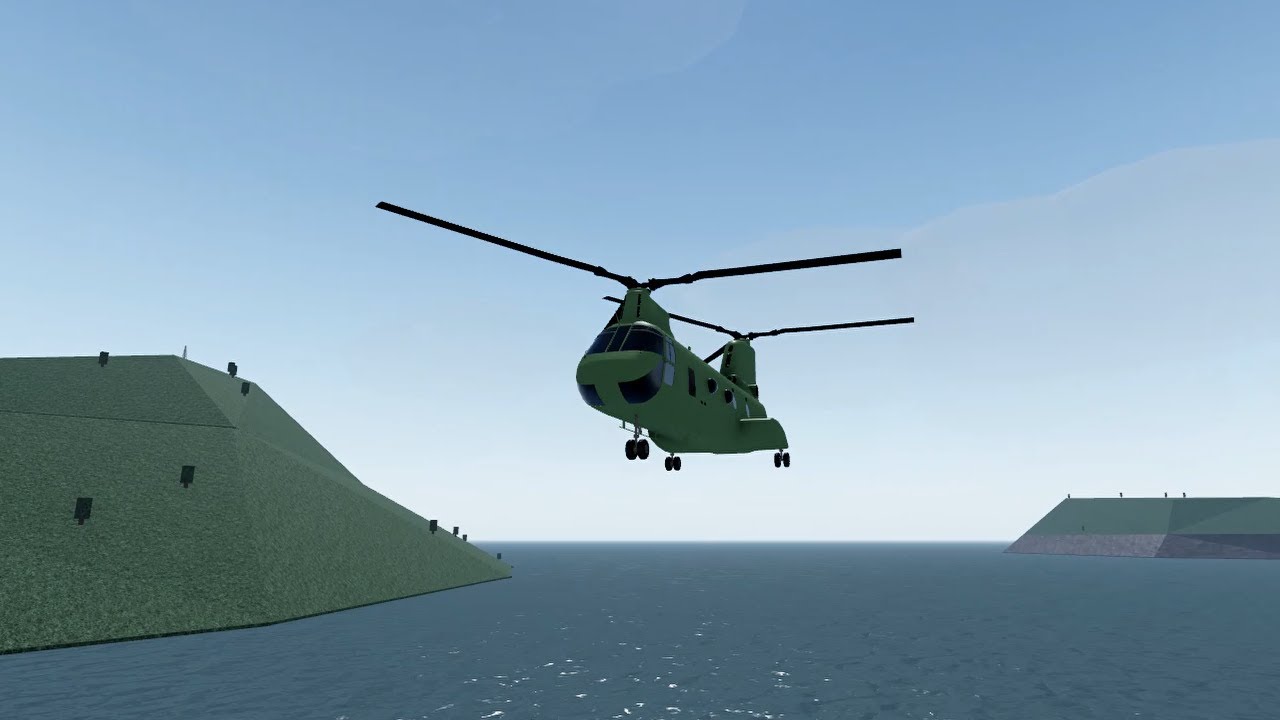 Behind the CH-46 "Phrog" - YouTube