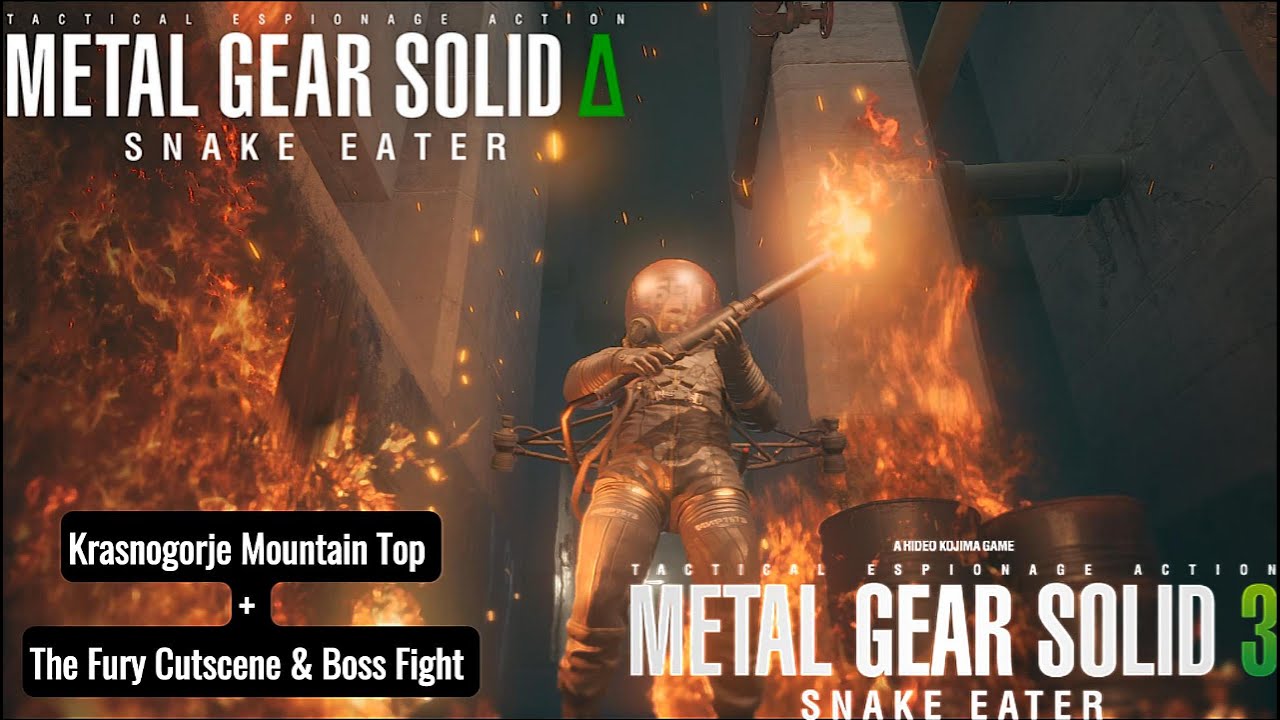 🔥The Fury🔥MGS Delta VS MGS3 Side by Side Comparison | PS5 - YouTube