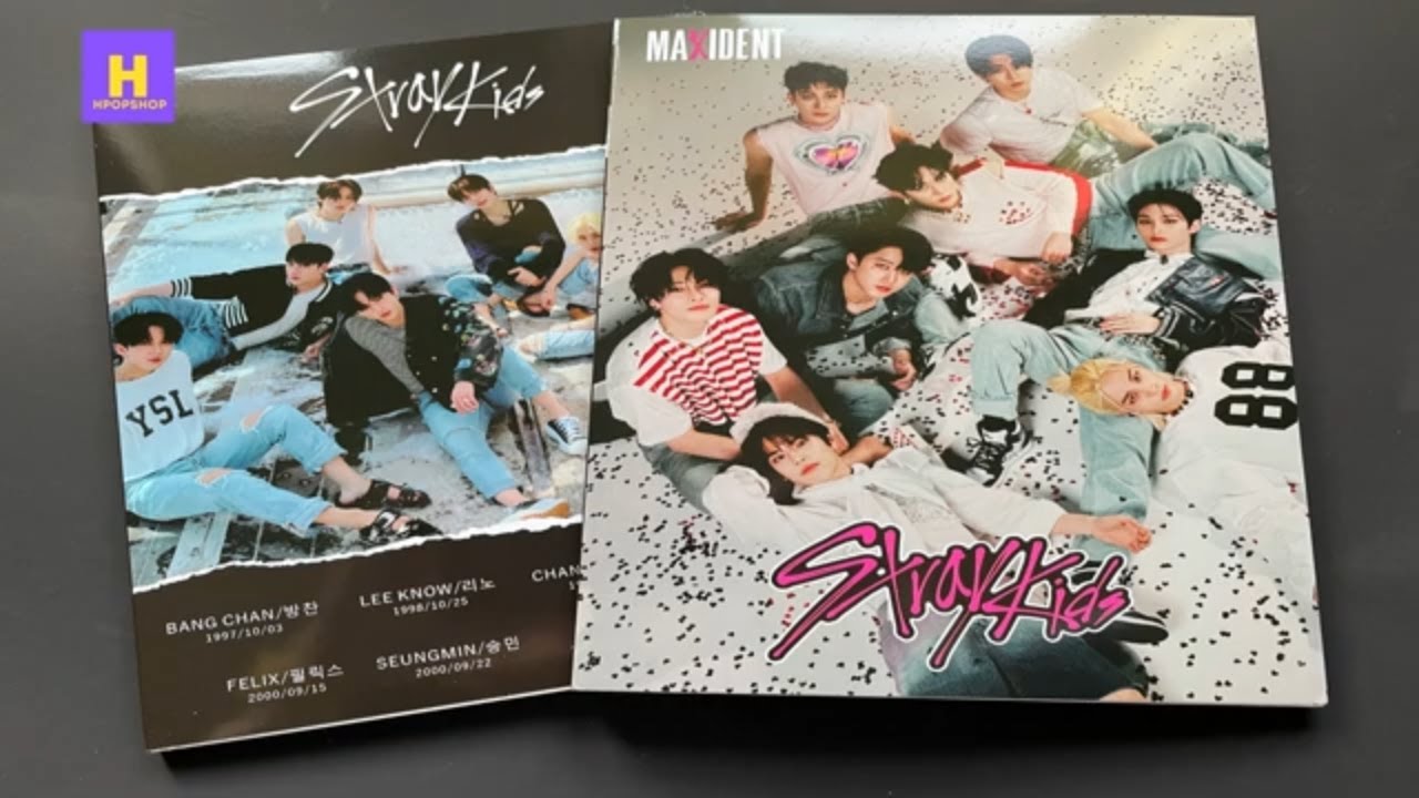 HPOPSHOP STRAY KIDS MAXIDENT ALBUM PHOTO BOOK - AMAZING PHOTOS FELIX ...