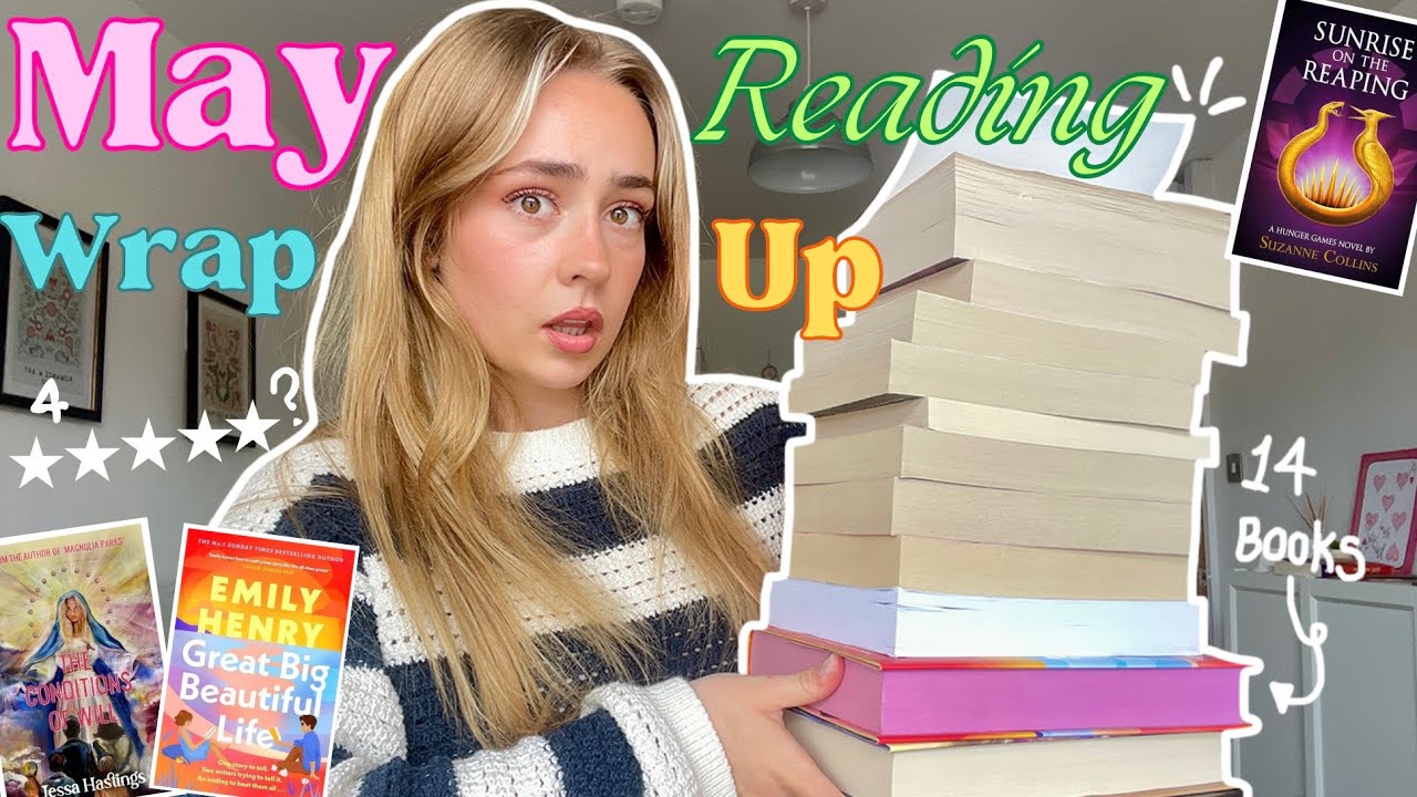 Lets Talk About All The BOOKS I READ in MAY!📚🌷 *MAY READING WRAP UP ...
