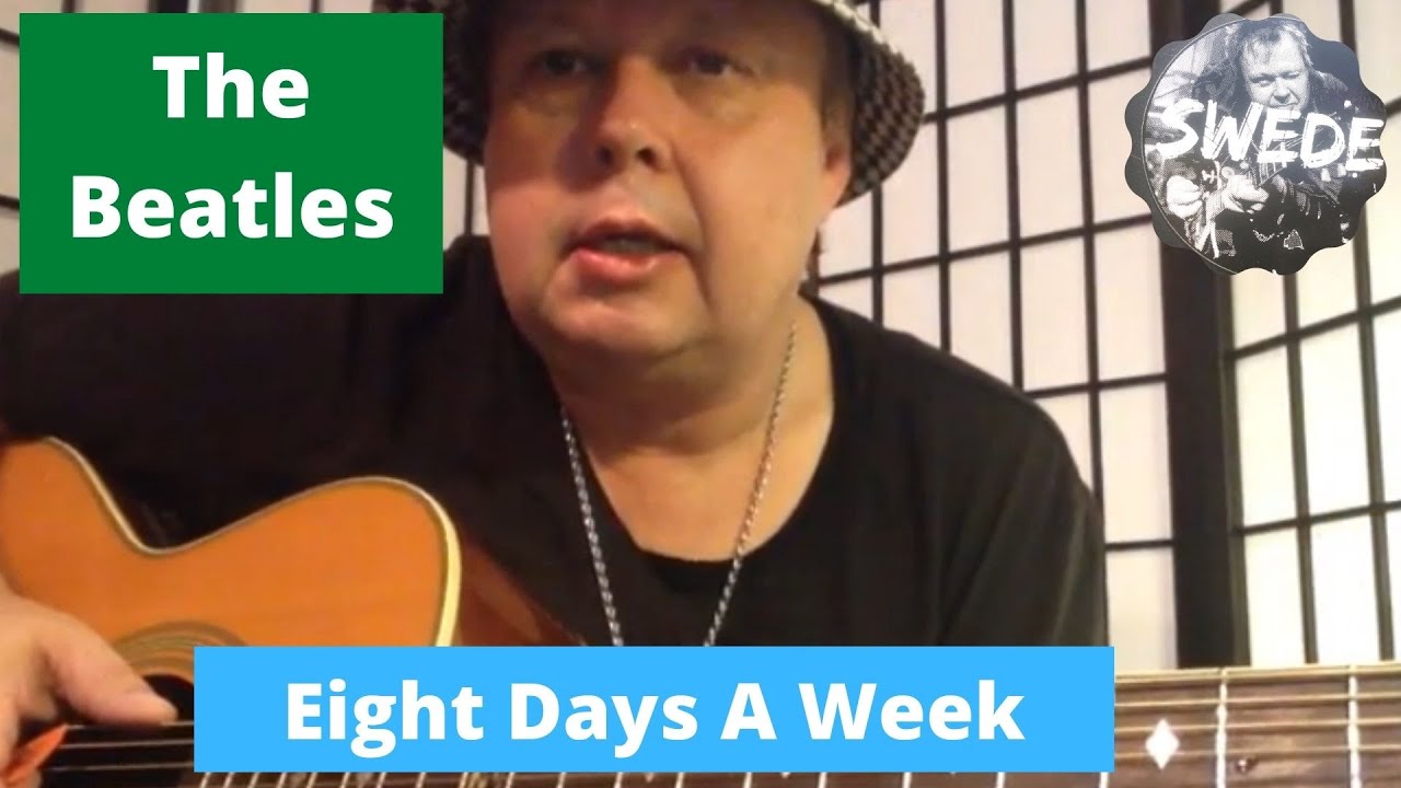 The Beatles - Eight Days A Week - Guitar Lesson - YouTube
