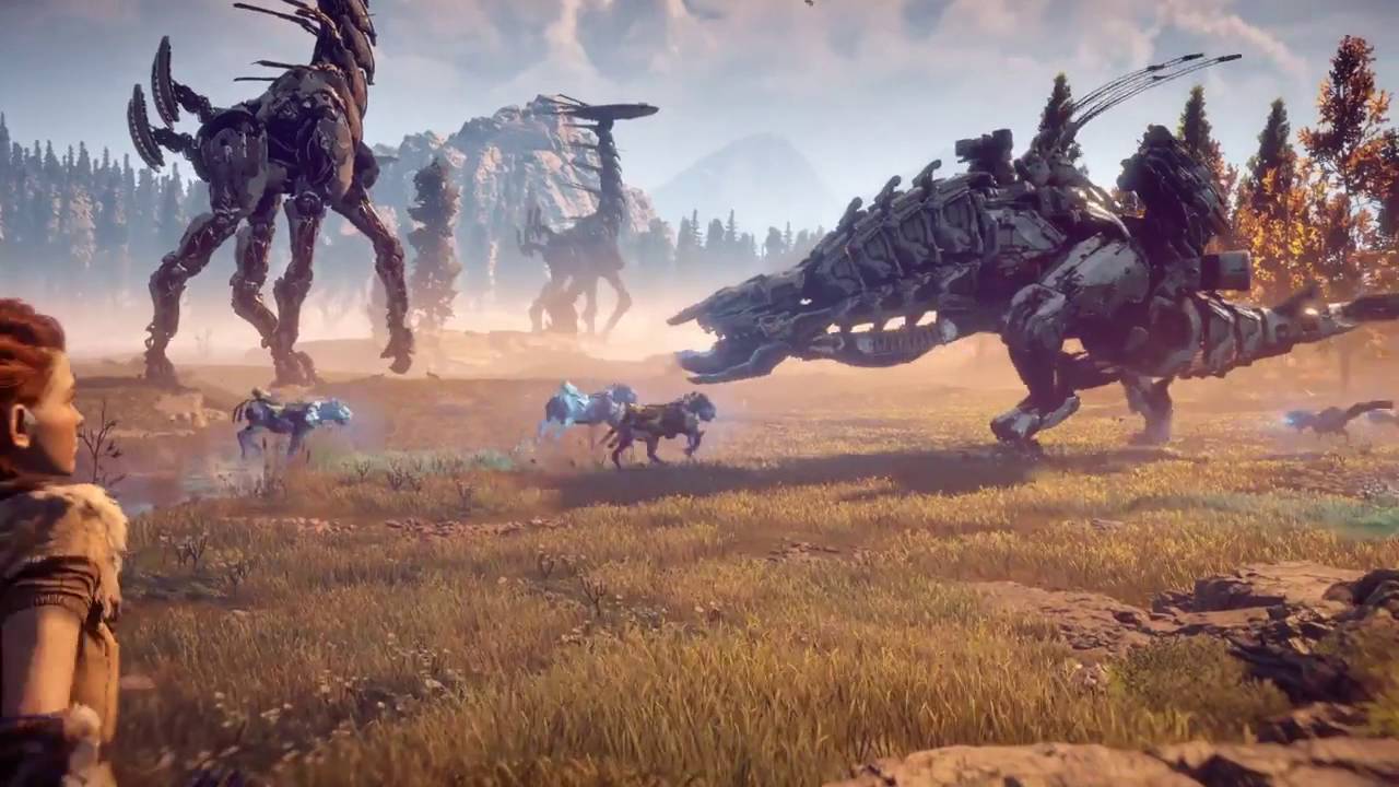 Horizon Zero Dawn Watchers Tail to Head Trailer 2016 - YouTube
